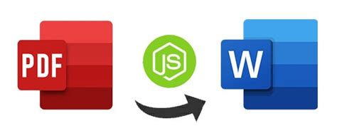Convert PDF To Editable Word Document Using Node Js
