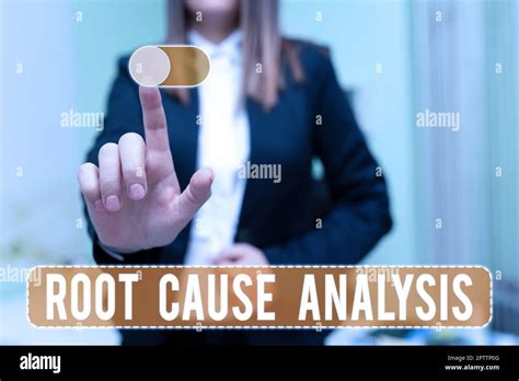 Text Sign Showing Root Cause Analysis Business Approach Method Of