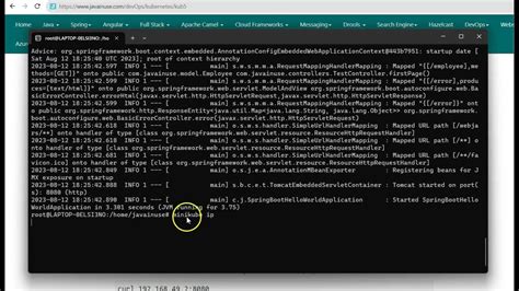 Spring Boot Kubernetes Tutorial Deploy To Minikube Pods Youtube
