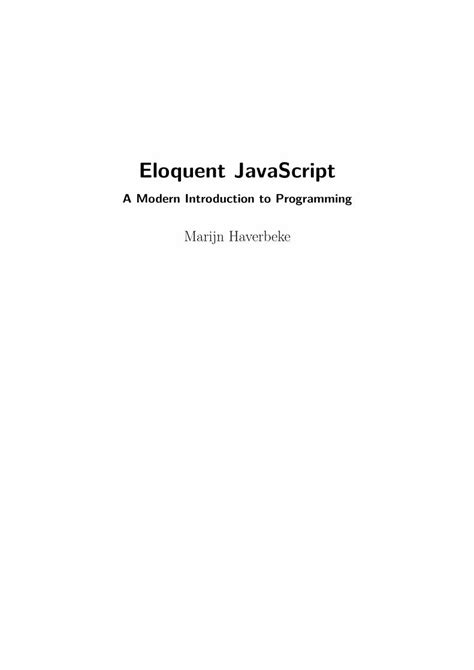 pdf eloquent javascript by marijn haverbeke dokumen tips