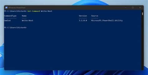 powershell write host explained