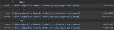 Python How Can I Prevent A Tkinter Gui From Freezing While An Async