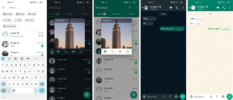 WhatsApp UI Clone Built With Flutter