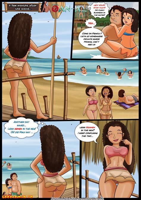 Rule 34 Ass Comic Dark Skinned Female Dark Skin Disney Disney Princess Moana Moana Waialiki