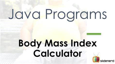 32 java bmi calculator youtube
