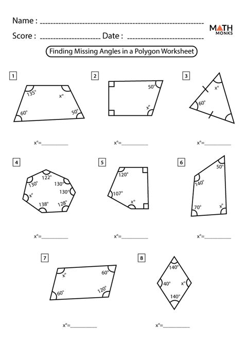 Angles In Polygons Questions And Answers
