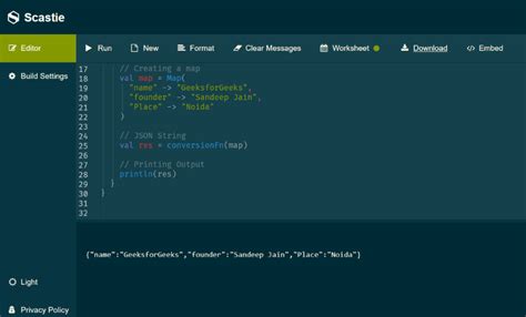 How To Convert Scala Map Into JSON String GeeksforGeeks