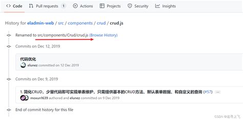 庖丁解牛vue element admin前端CRUD通用操作组件详解对核心就是crud js文件 vue crud CSDN博客