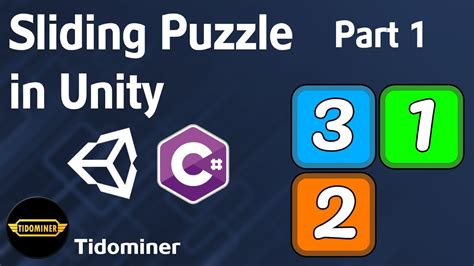 How To Create Sliding Puzzle In Unity Part 1 Setting Up And Basic