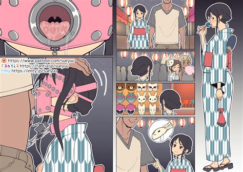 Rule 34 Black Hair Blindfolded Blush Bondage Breasts Clothing Comic Exposed Breasts Fellatio