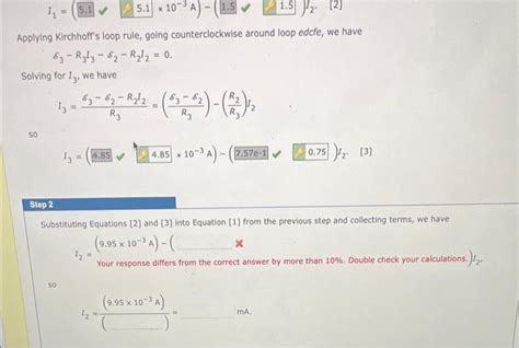 solved we apply kirchhoff s loop rule going clockwise