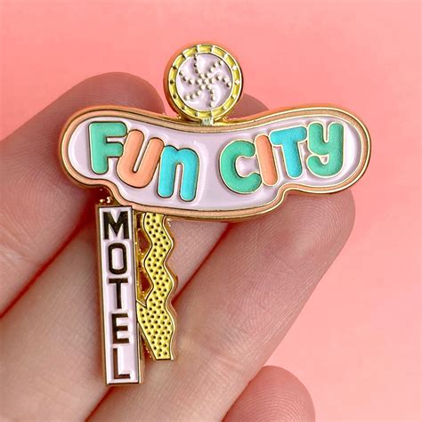 Fun City Pin Battle Born Pins