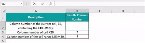 column function in excel formula examples how to use