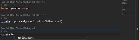 Pandas Intellisense Doesn T Show Attributes Methods Of The Pandas