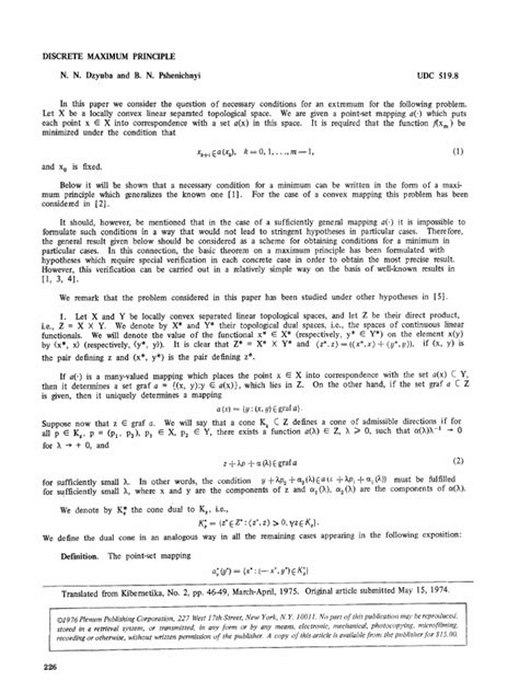 pdf discrete maximum principle dokumen tips
