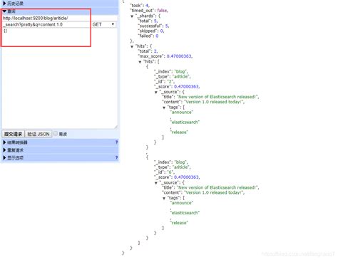 【elasticsearch】增、删、改、查操作深入详解 c elasticsearch 删除 csdn博客