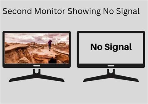 How To Fix Second Monitor Showing No Signal The Nature Hero