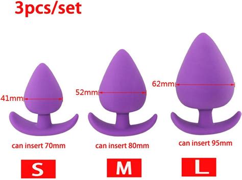 Silicone Big Anal Plug Anus Stimulator G Spot Butt Plugs Anal Expander Ass Plug Anal