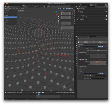 Array Modifier Offset Variation Blender Stack Exchange