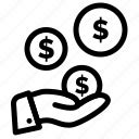 Naked Politics And Fintech Industry Icons By Flatart