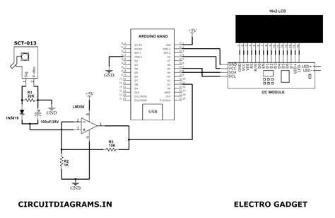 ac current measurement system using arduino and ct sensor
