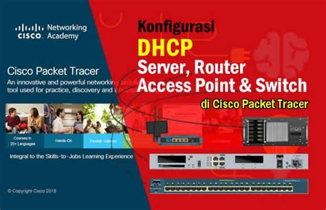 Cara Konfigurasi DHCP Pada Server Router Access Point Dan Switch Di