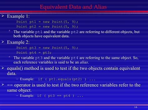 java objects and object references