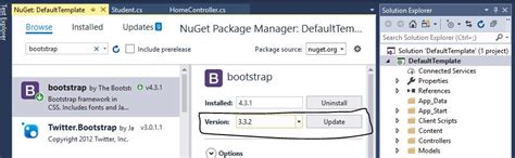 Asp Net Mvc How Do I Downgrade A NuGet Package Stack Overflow
