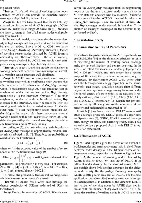 energy efficient area coverage in heterogeneous energy wireless sensor networks