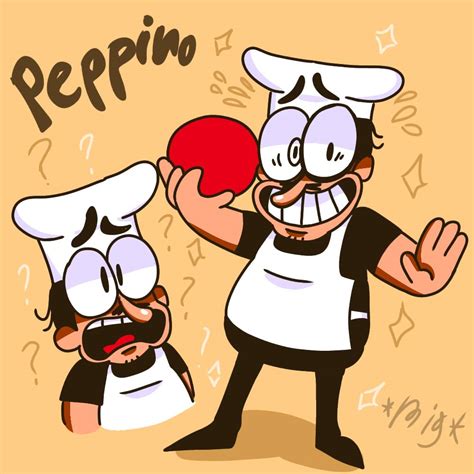 Peppino Spaghetti Pizza Tower By Dolliworx On Deviantart