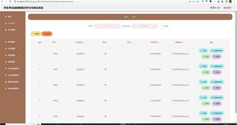 基于django vue的校园学生考试成绩数据分析与可视化系统（python毕业设计） 学生考试成绩数据分析与可视化系统毕设 csdn博客