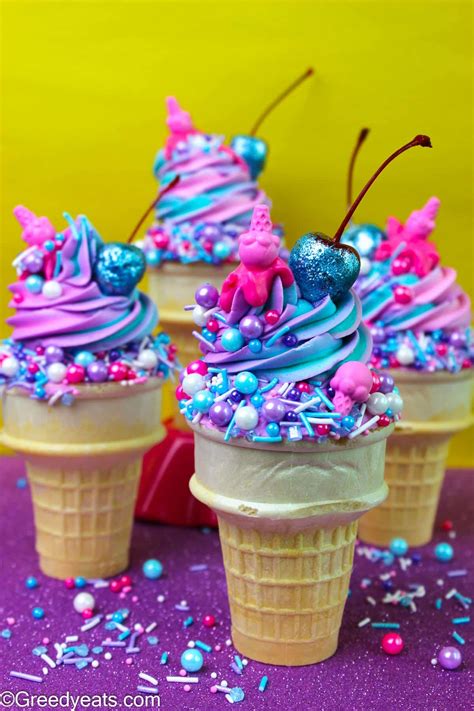Ice Cream Cone Cupcakes Greedy Eats