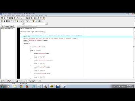 Algoritmo Condicional En C Visual Matlab YouTube