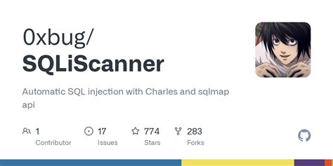 github 0xbug sqliscanner automatic sql injection with charles and sqlmap api