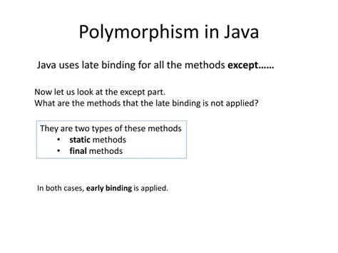 ppt java polymorphism powerpoint presentation free download id 2229520