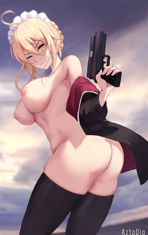 Artoria Pendragon Artoria Pendragon And Artoria Pendragon Fate And 1 More Drawn By Aztodio