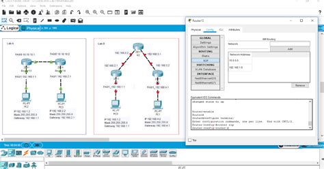 Cisco Packet Tracer Konfigurasi Routing Information Protocol RIP
