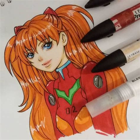 Asuka Langley From Nge Neongenesisevangelion Fanart Asuka Langley Anime Manga
