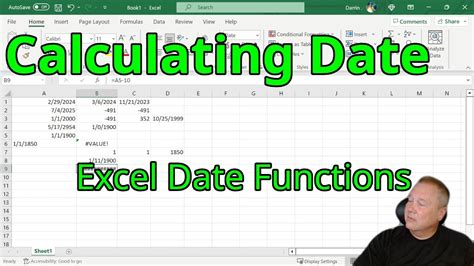 Date Functions In Excel YouTube