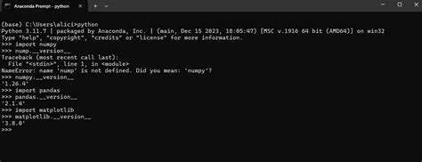 Python ModuleNotFoundError No Module Named Pandas In VSCode