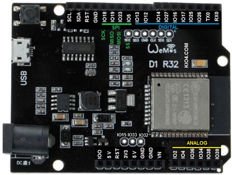 Wemos D1 R32 Esp32 Schematic Images And Photos Finder