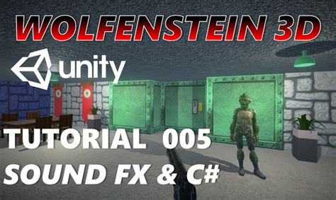 How To Make An FPS WOLFENSTEIN 3D Game Unity Tutorial 005 MORE C