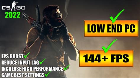 CSGO 2022 Increase Your FPS And Fix Lag Stutter On Low End PC