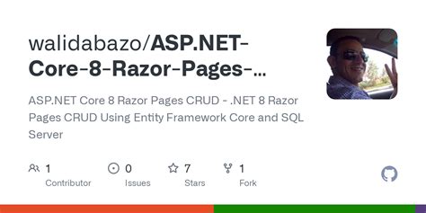 GitHub Walidabazo ASP NET Core 8 Razor Pages CRUD NET 8 Razor