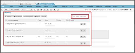 Improved UI For Attachment Soffront Enterprise Help