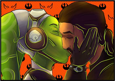 Kanan And Hera Kiss By Superdumbperson54321 On Deviantart