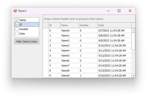 GitHub DevExpress Examples Winforms Grid Hide Vertical Lines Between
