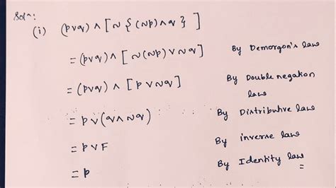 fundamentals of logic discrete mathematics 21cs41 module 1 part 15 youtube