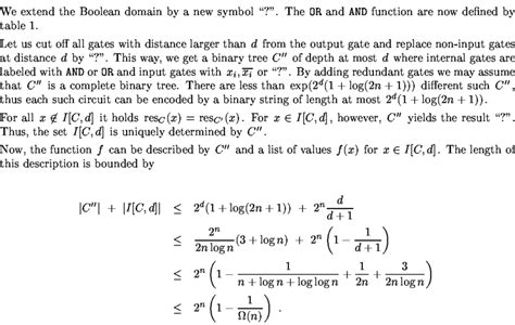 extended versions of the boolean functions or and download table