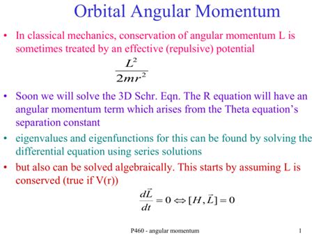 angular momentum